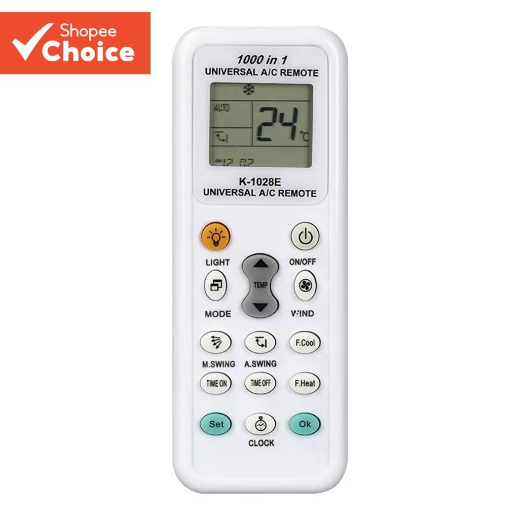 Universal A/C Remote Control K-1028E 1000 in1 Wireless Airconditioner ...