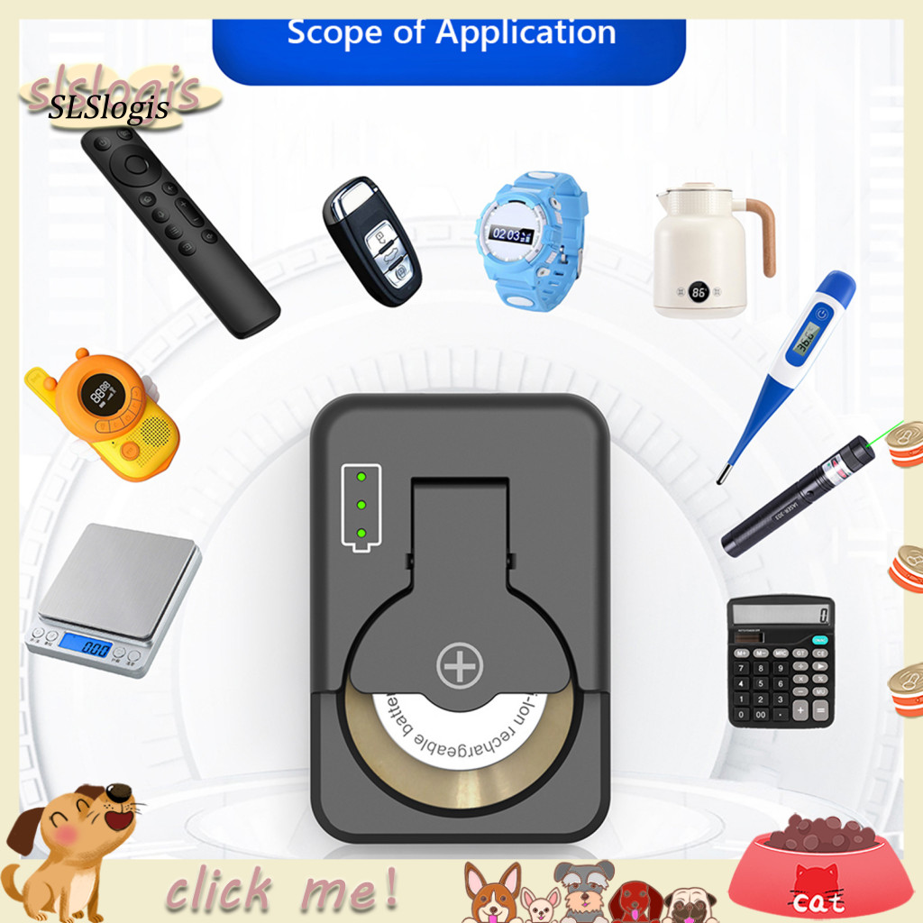 SGW_ Rechargeable Button Battery Charger Button Battery Charger ...