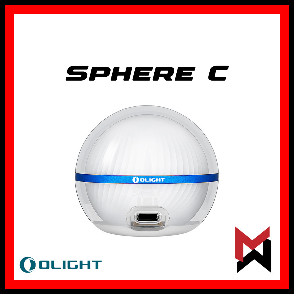 Olight - Sphere C - BLUE - USB C Variant LED Flashlight | Shopee ...