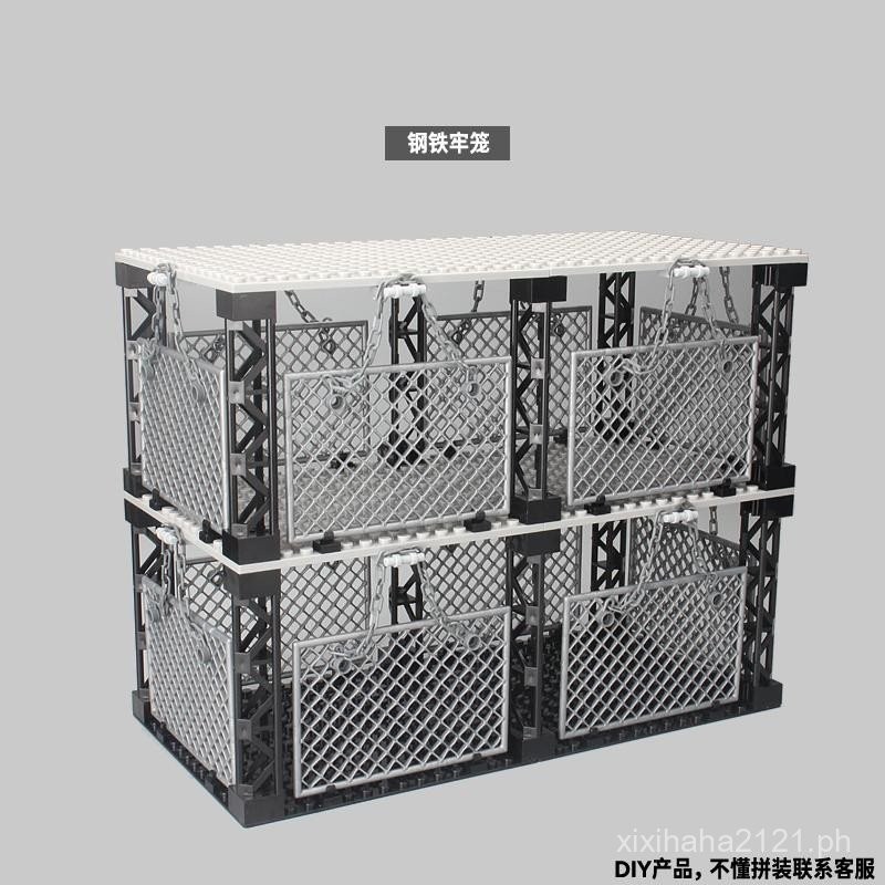 New Military Third Party MOC Ghost Cage Prison Scene Assembly Special ...
