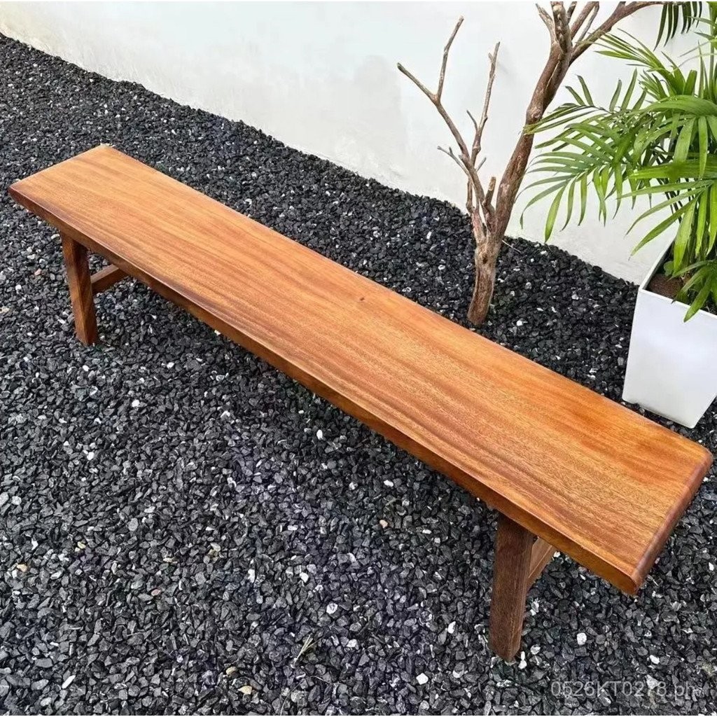 IL Bench South American Ocan Chinese Style Red Wood Bench Walnut Solid ...