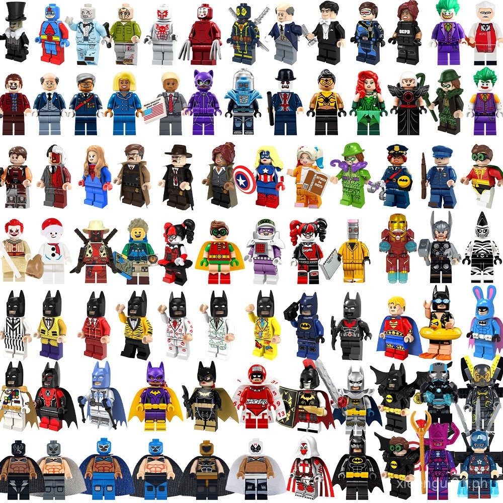 Building Blocks DC Captain Clown Double Shield Draw Draw Fun Ant-Man ...