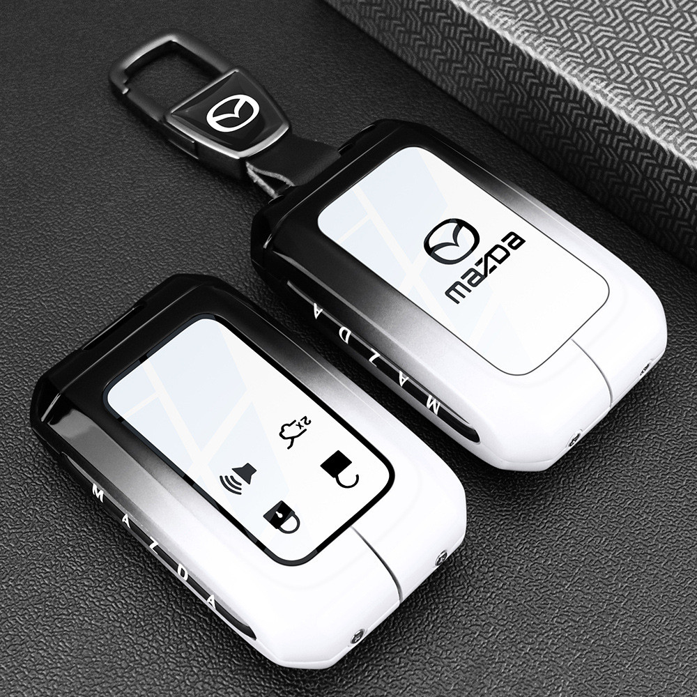 Applicable2025New MAZDA 6E Key cover mazda 6e Car Metal Keychain Key ...
