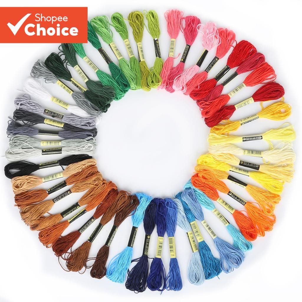 Cross Stitch Thread Same Color Series Embroidery Thread 8 Colors ...