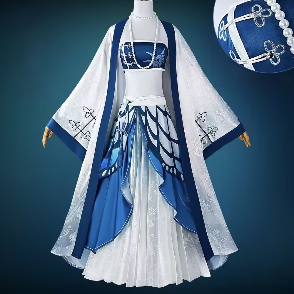 The Shorekeeper Cosplay Wuthering Waves Costume Hanfu Dress Uniform ...