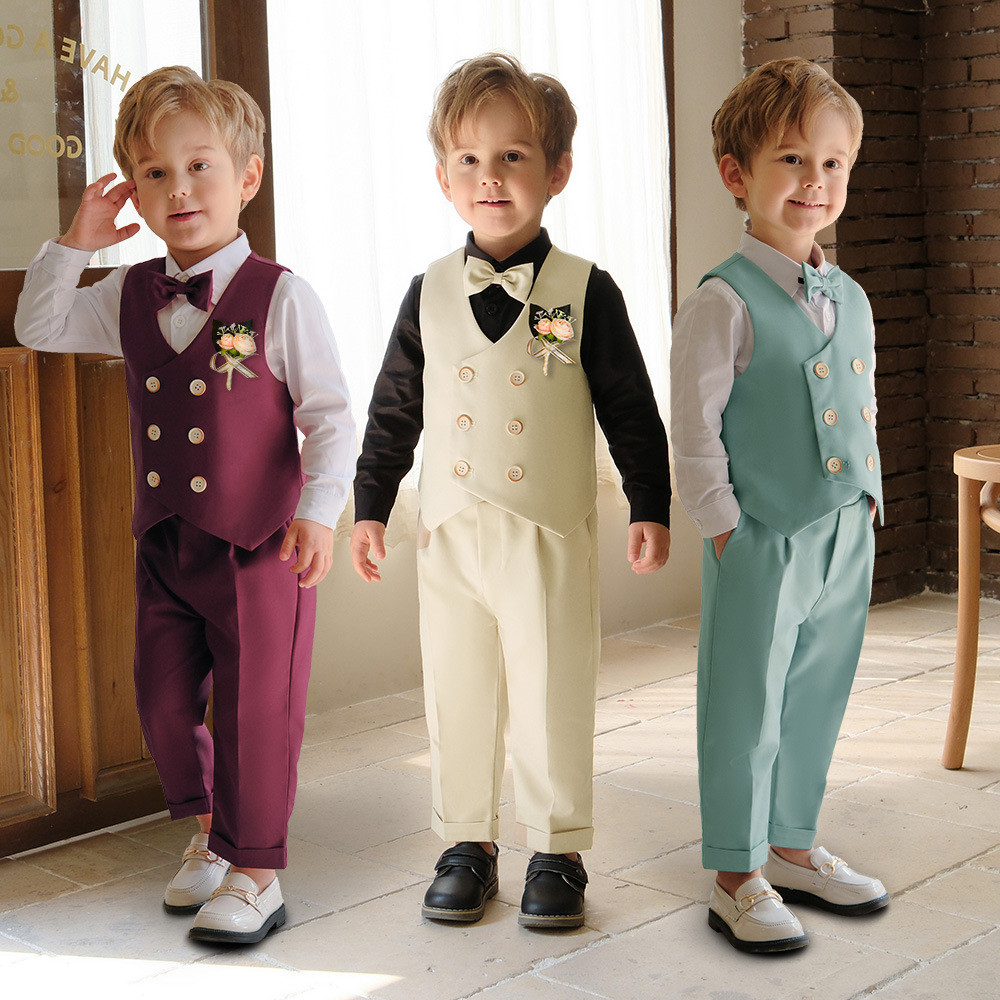 Children's business suit Boys' Suit Flower Boy Suit Graduation Ceremony ...