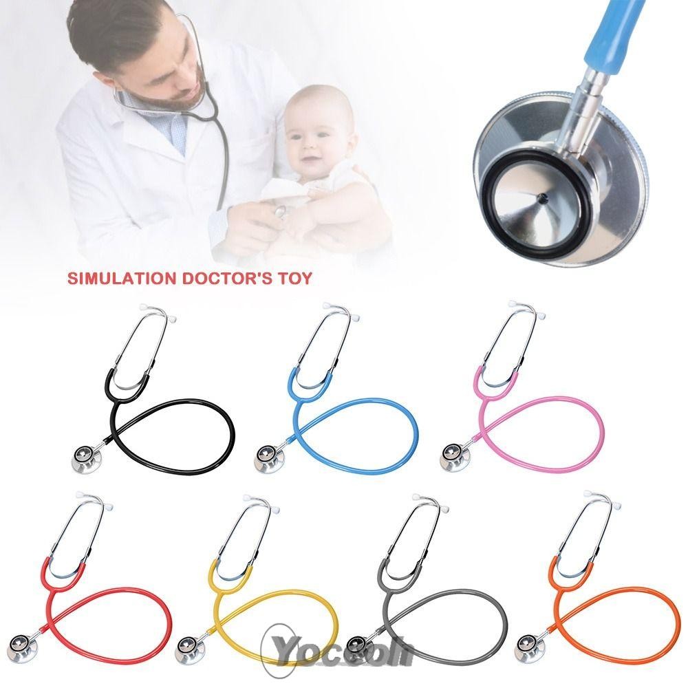 YOCEOH Stethoscope Toy, Multi Color DIY Simulation Doctor's Toy, Family ...