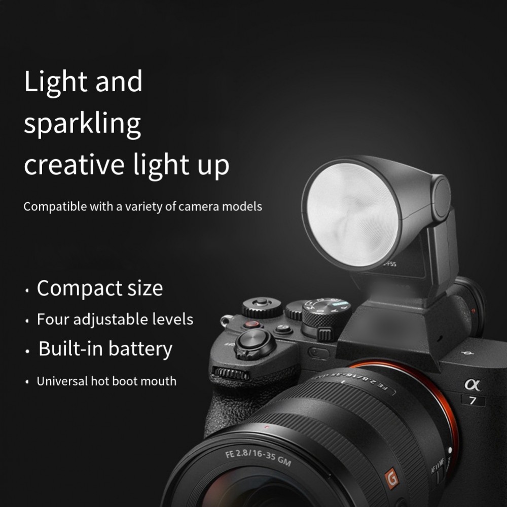Mini Camera Flash with 480 Full Power Shots Quick Recharge for Rapid ...