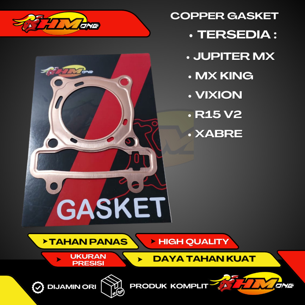 Copper Head Gasket Vixion Old Mx King R15 V2 Jupiter Mx Xabre Brass ...