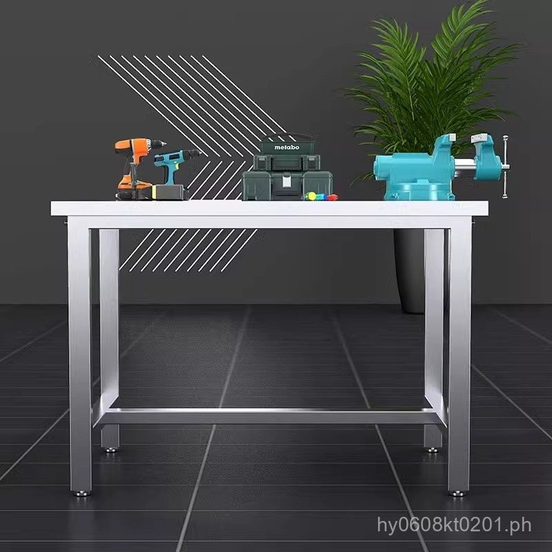 Workbench with Lights304#Stainless Steel Inspection Table Workbench ...