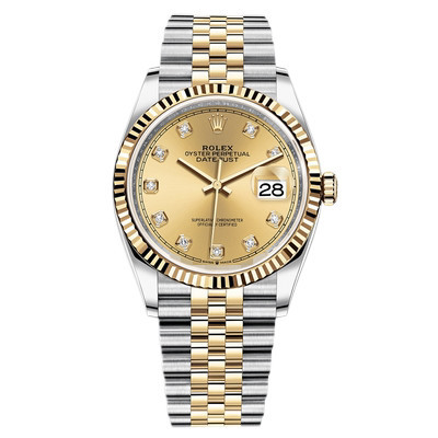 Rolex Rolex New Style Full Set Log Type Gold 36mm Automatic Mechanical ...