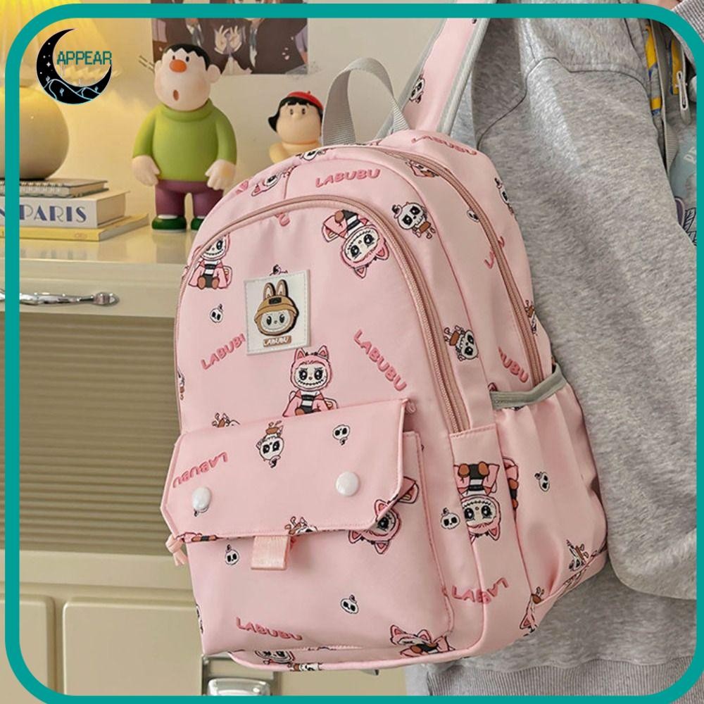 APPEAR Labubu Backpack, Multifunctional Cartoon School Bags, POP MART ...