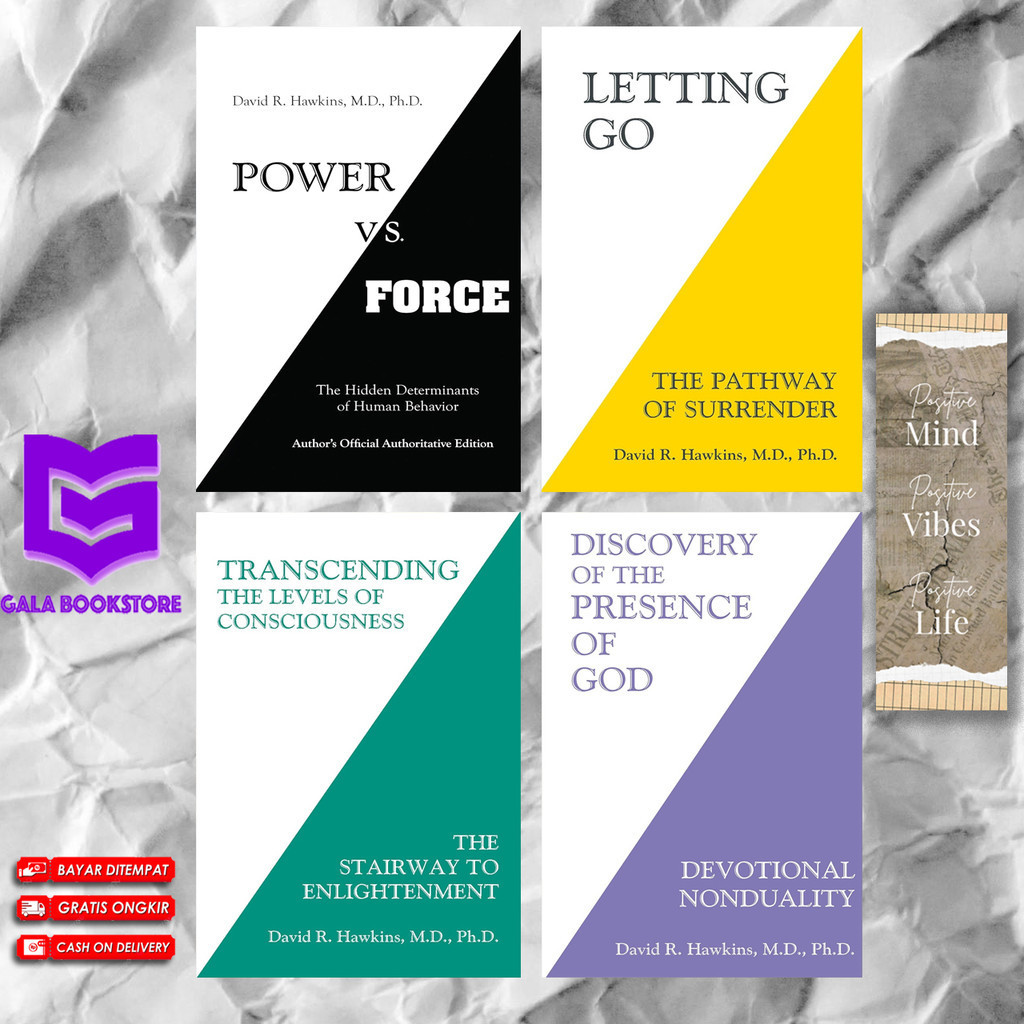 Power vs. Force (9 book series) By David R. Hawkins - Power vs. Force ...
