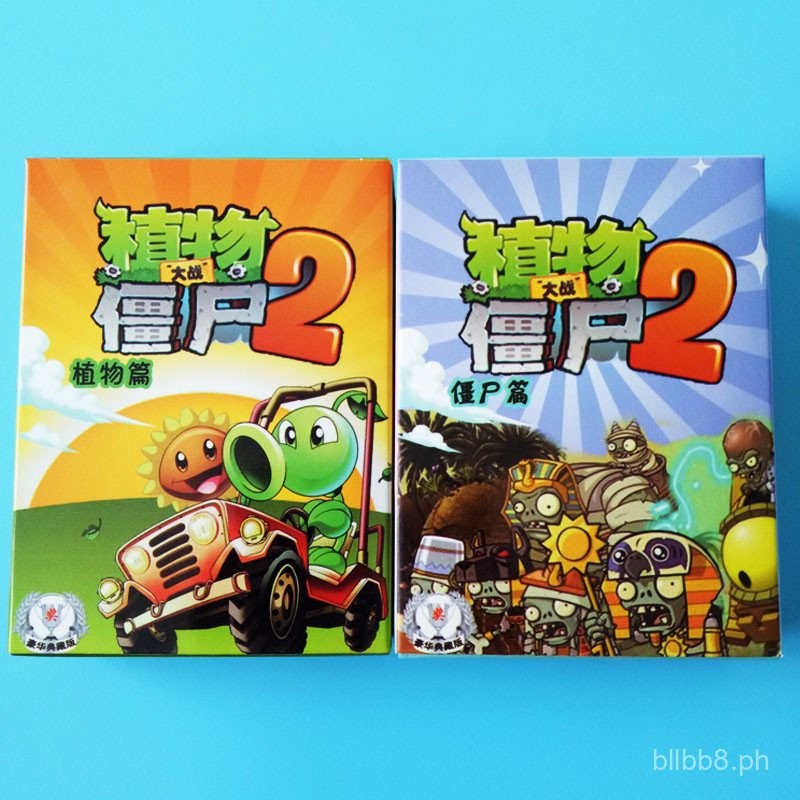 Plants vs. Zombies Playing Cards Children's Parent-Child Game Cards ...