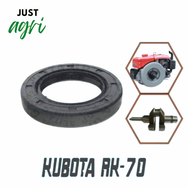Crankshaft Oil Seal , Oilseal 38-55-8 Kubota RK70 RK80 RK105 RK125 ...