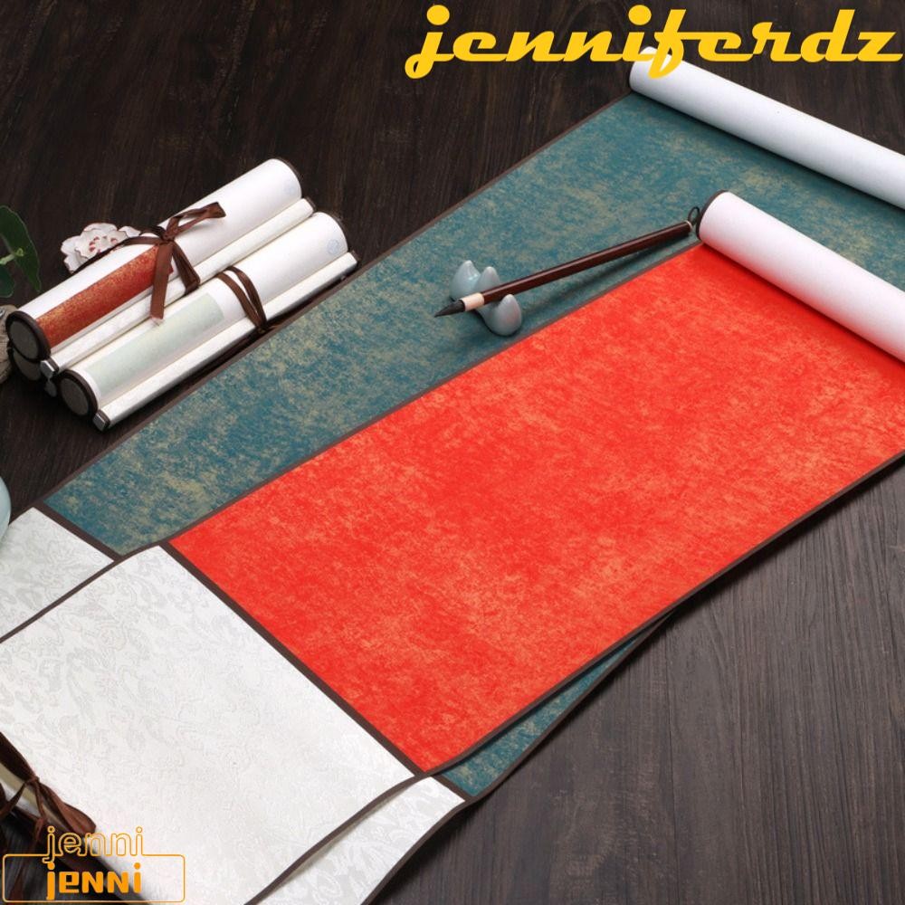 JENNIFERDZ Gilded Rice Paper Scroll, Painting Drawing Paper Chinese ...