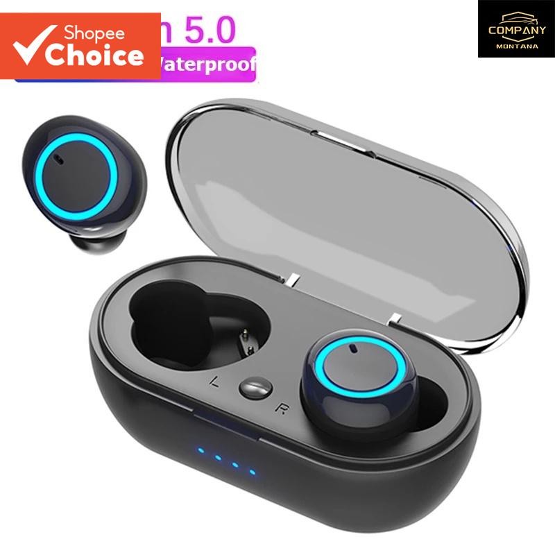 Y50 Bluetooth Earphones Tws In Ear Running Sports Stereo Buttons With ...