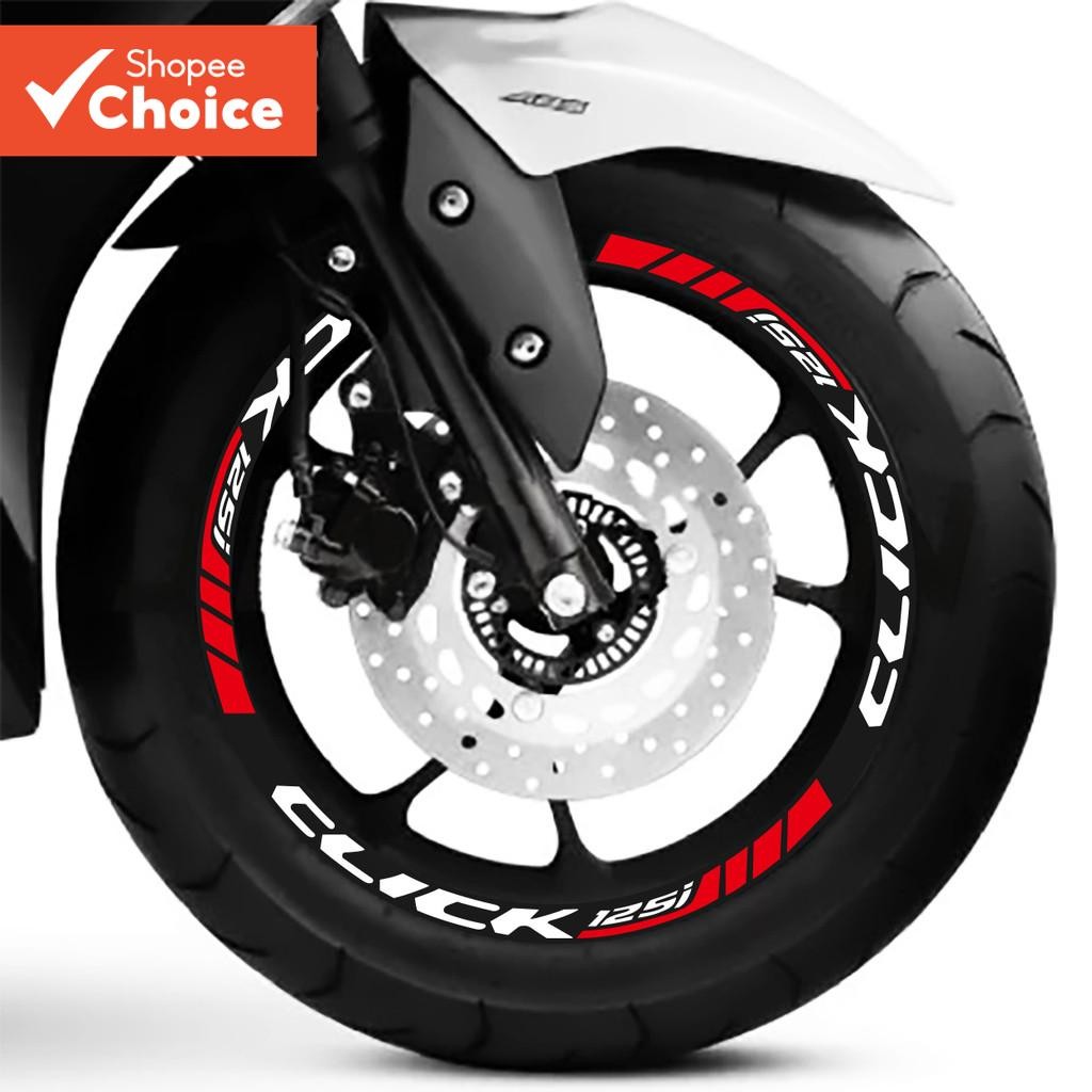 Honda click 125i v3 mags decals rim sticker for motorcycle | Shopee ...