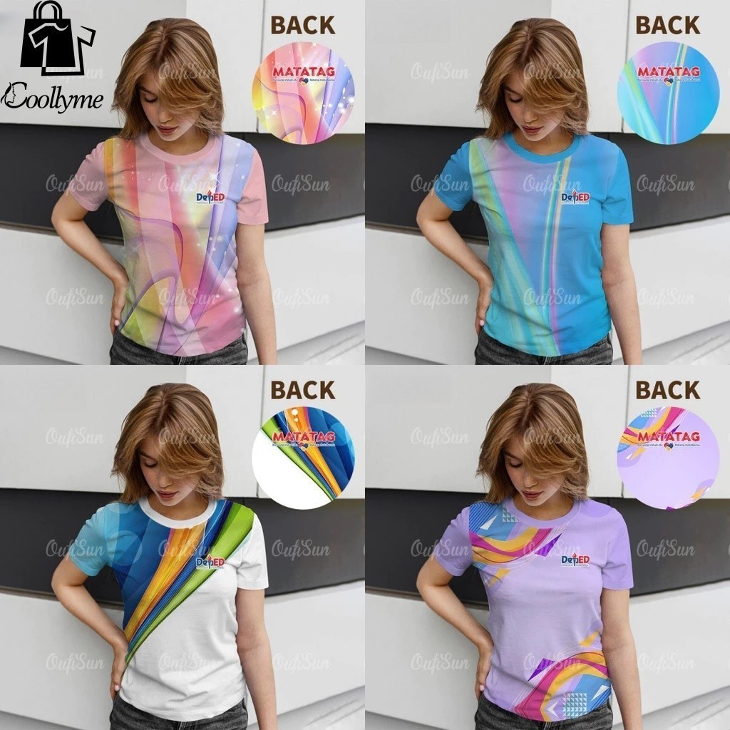 DEPED UNIFORM 2025 FULL SUBLIMATION DEPED TSHIRT FOR MEN AND WOMEN ...
