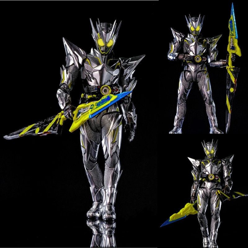 Exquisite Kamen Rider Metal Cluster Locust Real Bone Carving Doll Toy ...