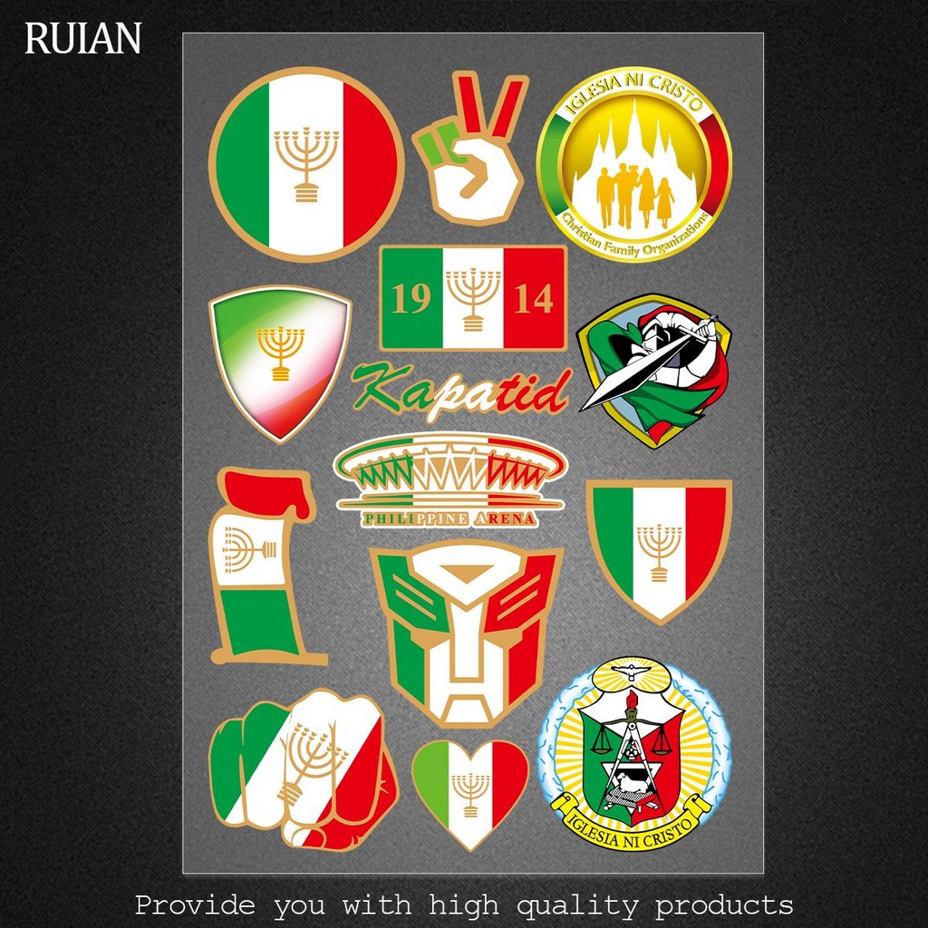Inc Sticker "Philippine Arena "VINYL/REFLETORIZE/HOLOGRAM for ...