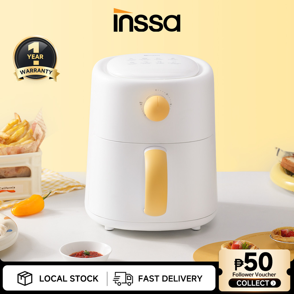 INSSA X Simplus Air Fryer 2.5L Capacity Cute Mini Compact Household ...