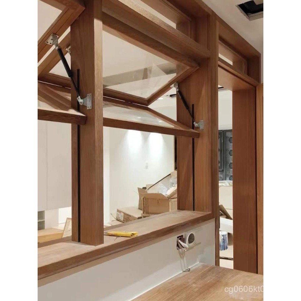Solid Wood Window Folding Wooden Window Upward Flip Restaurant Up Down ...