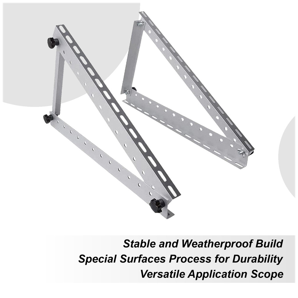 Solar Panel Roof Mount Aluminum Alloy Tripod Mounting Rack For Solar ...