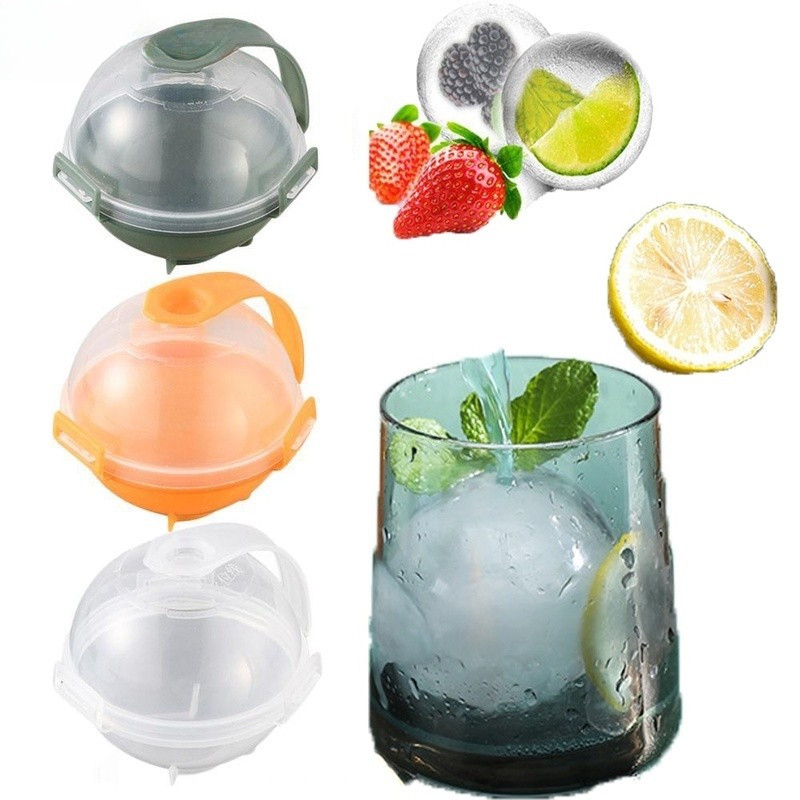 5CM Sphere Ice Cube DIY Mold/Stackable Jelly Fruits Ball Mould/Creative ...