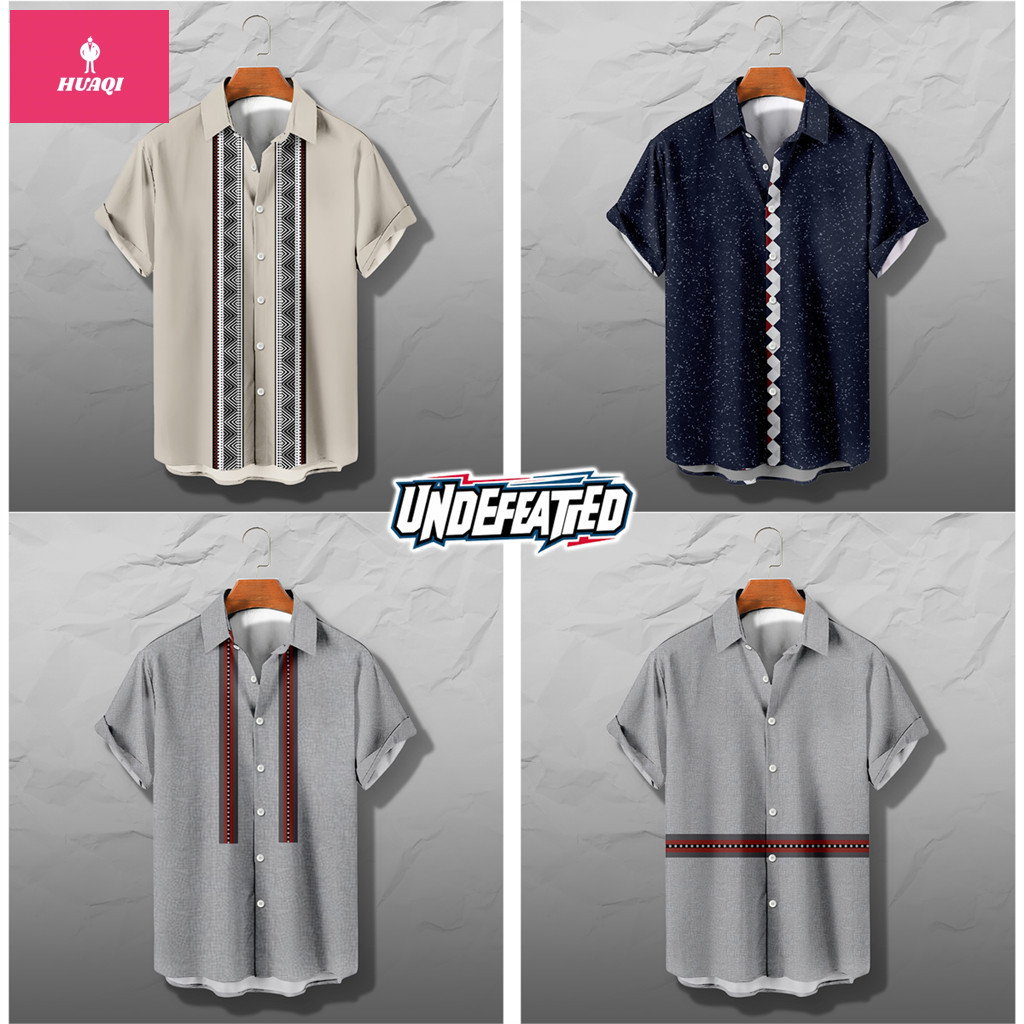 DEPED uniform 2025 Sublimation Men's Large Size Teacher's Shirt Casual ...