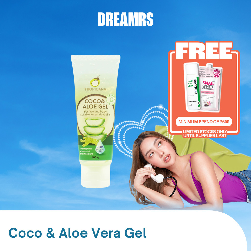 Tropicana Virgin Coconut Oil Coco & Aloe Gel 100g [Moisturizing ...
