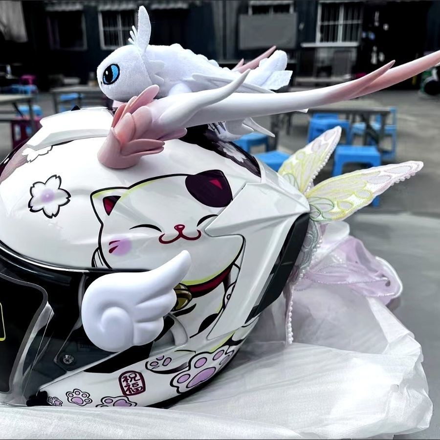 Helmet Decoration Motorcycle Decoration Props Helmet Motorcycle Helmet ...