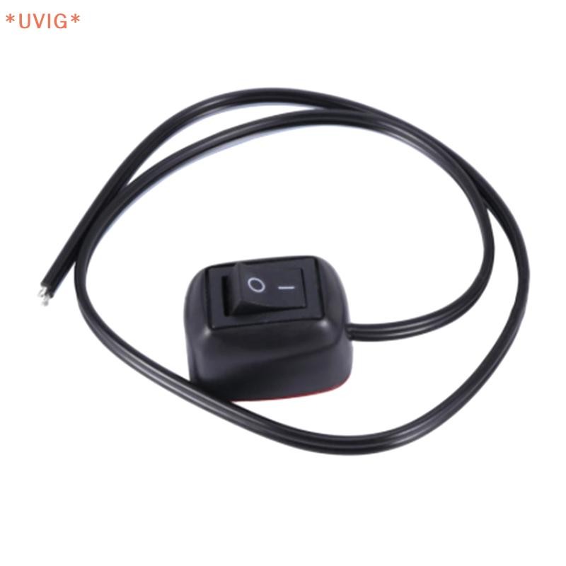 UVIG Universal Power Off Switch With Cable 60cm/100cm Car Button Switch ...