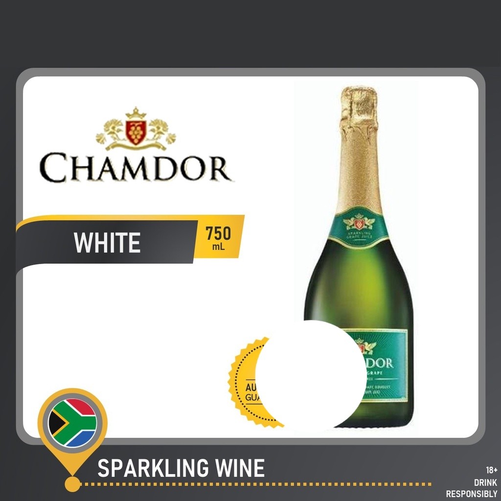 Chamdor Sparkling White Grape 750 ml | Shopee Philippines