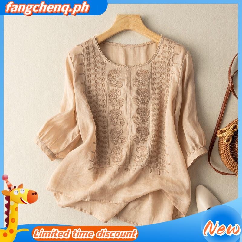 ethnic filipiniana blouse for women modern asian inspired attire plus ...