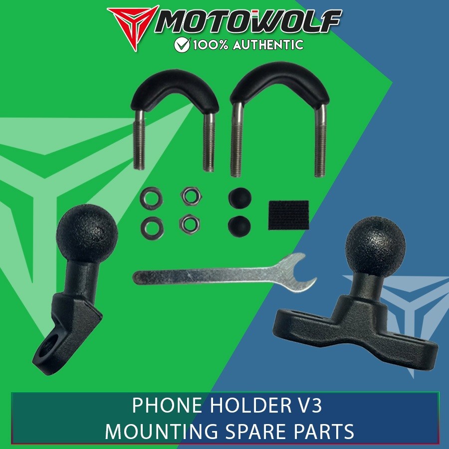 Motowolf Phone Holder V3 Mounting Spare Parts / Replacement Parts ...