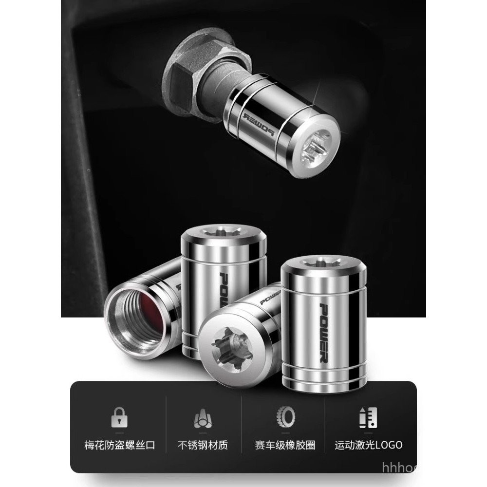 Valve Cap Car Valve Core Protection Cover Metal Valve Cap Anti-Theft ...