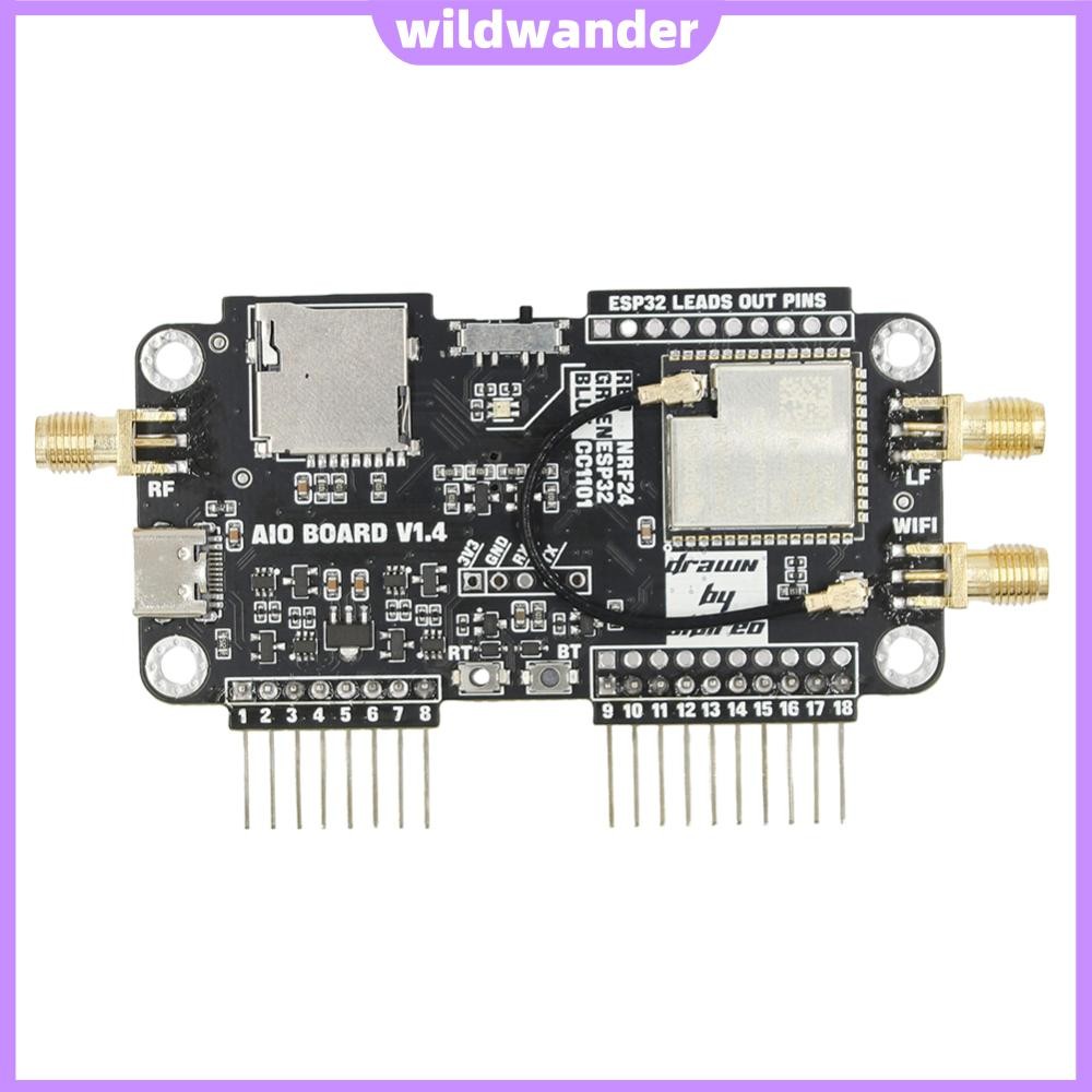 For Flipper Zero Multiboard 2.4G Module Expansion 3 in 1 WiFi NRF24 + ESP32 Expansion NRF ...