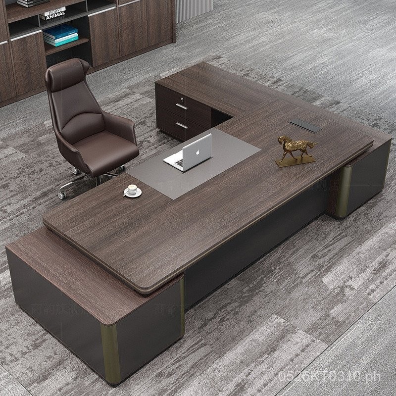 Office Manager Modern Combination Table and Chair Furniture Desk ...