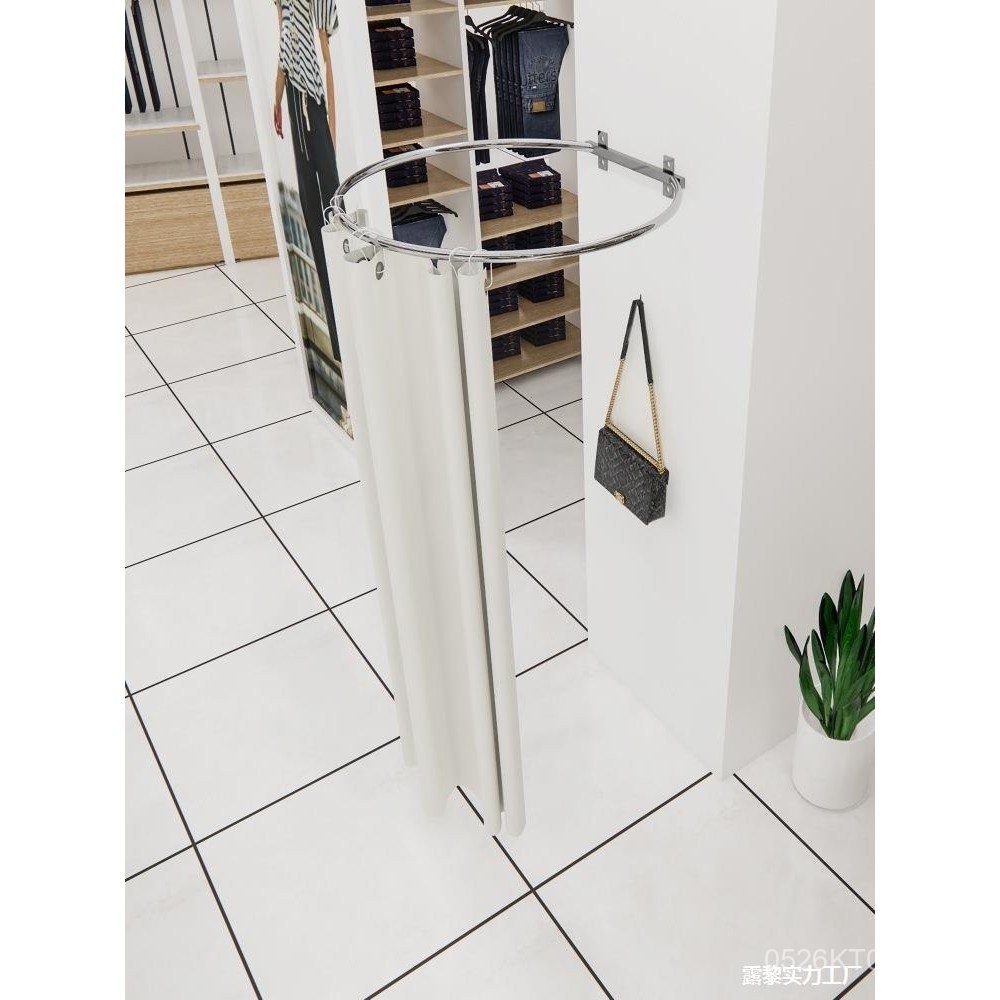 Column Changing Room Supermarket Rack Women's Clothing Store Wall ...