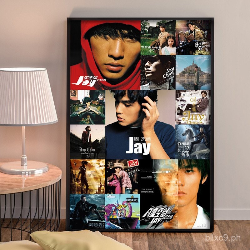 Jay Chou Wall Art Album Cover Poster Ticket Frame Peripheral Birthday ...