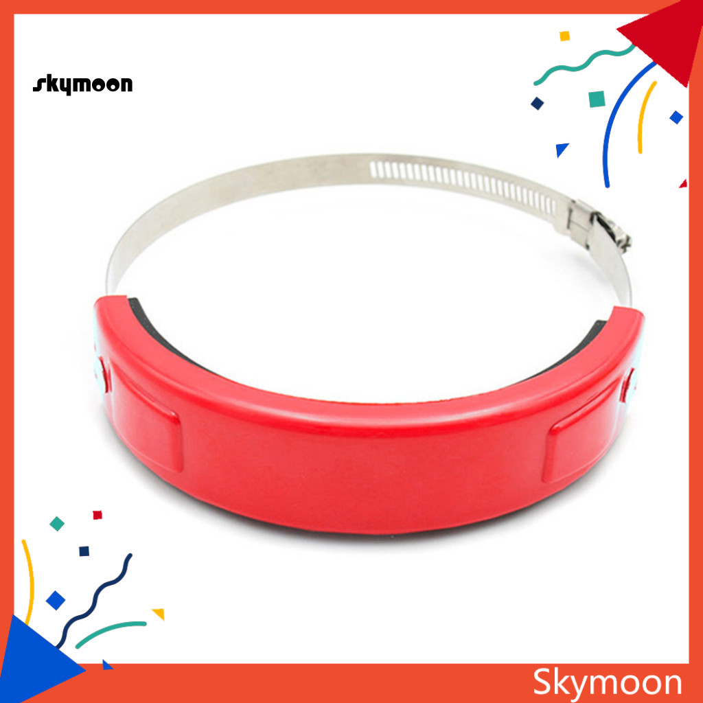 Skym* 100-140mm Round Metal Exhaust Funnel Clamp Motorcycle Repair ...