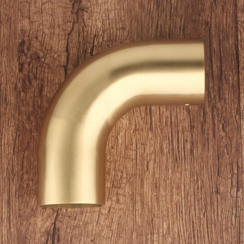 Solid Wood Furniture Copper Bend Pipe Fittings Pure Brass Elbow New ...