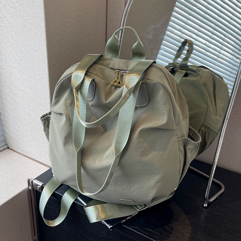 Canvas Backpack Female 2025 New Style Large Capacity Casual Portable ...