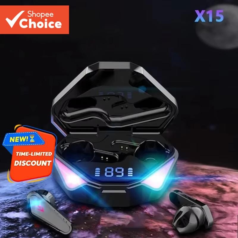 X15 TWS Earphone In-Ear Headphones Bluetooth Wireless Hearing Aids ...