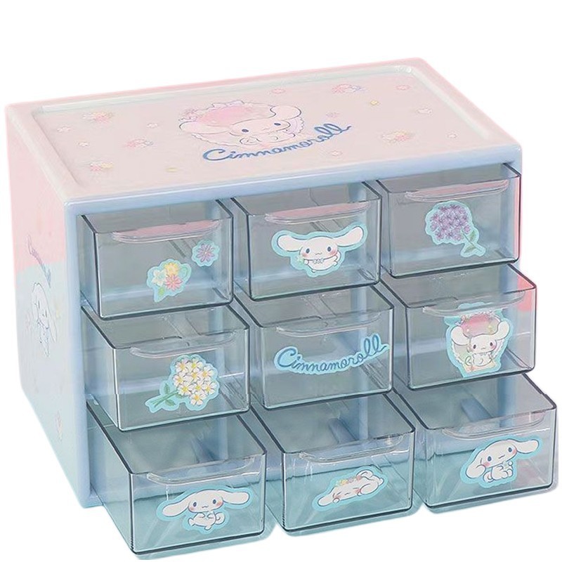 Cinnamoroll Dressing Table for Students Dormitory A6L Drawer-Type ...