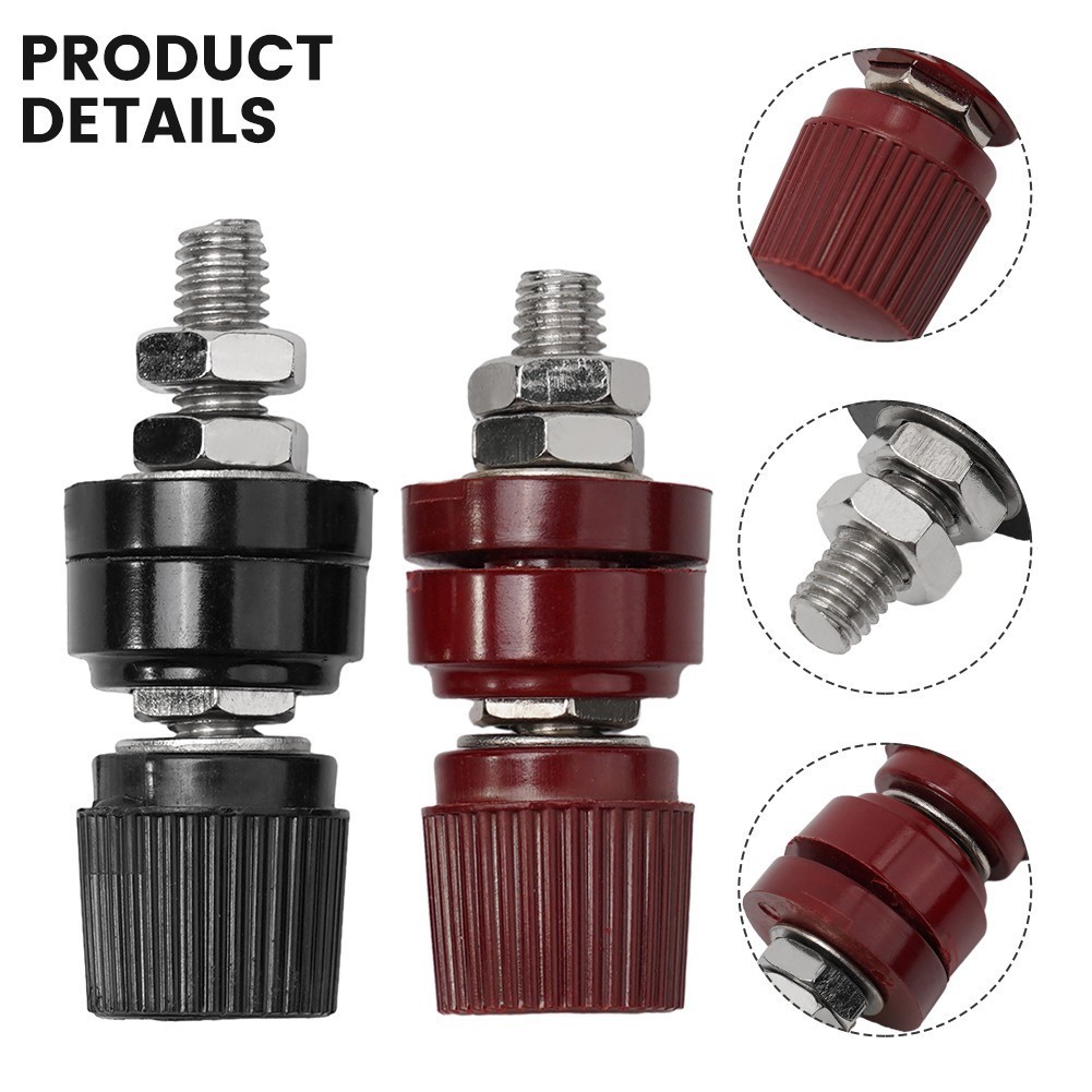 [COD]-2PCS 3/8" Copper Battery Post Connector Remote Battery Post ...