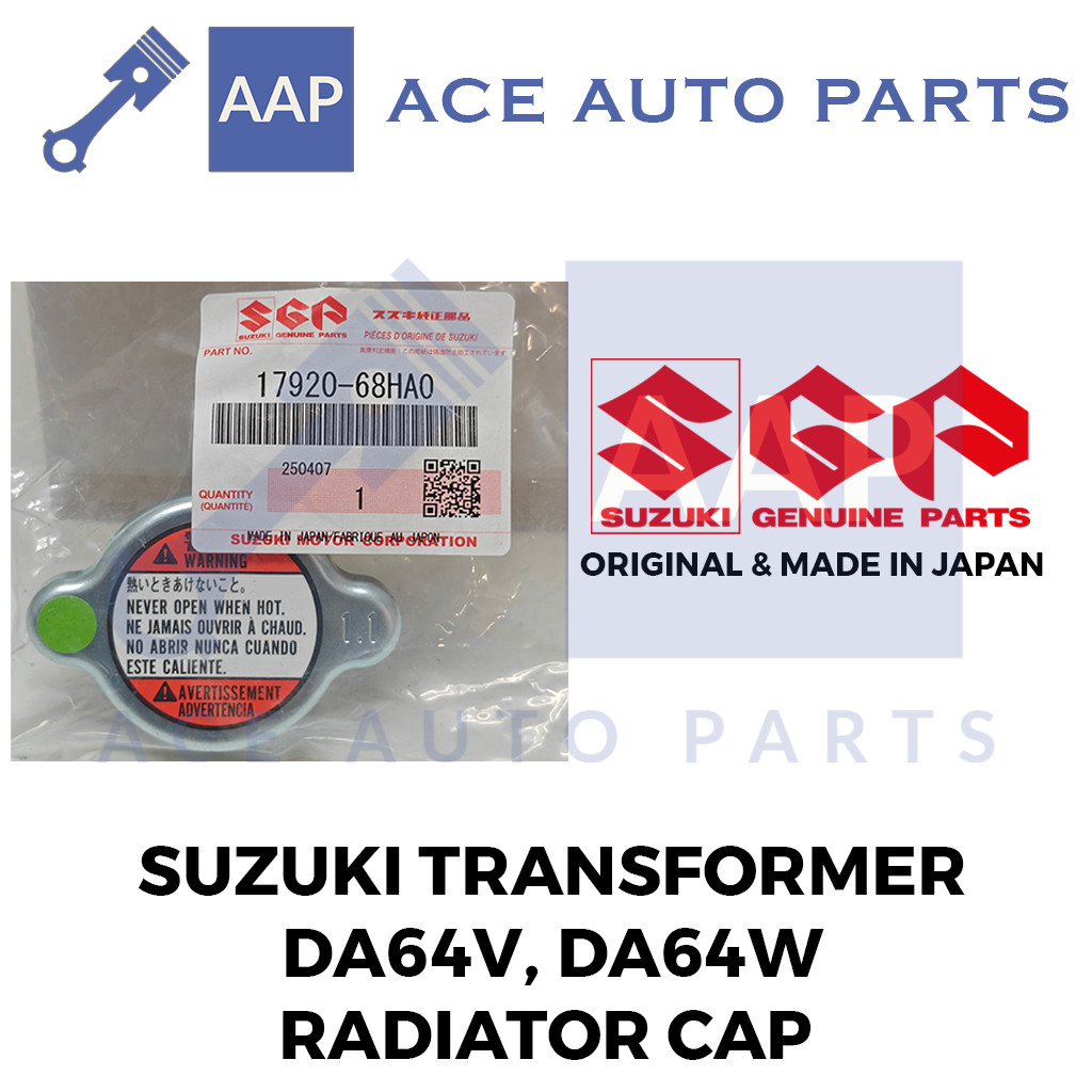 Suzuki Transformer DA64V DA64W Radiator Cap Suzuki Genuine Parts ...