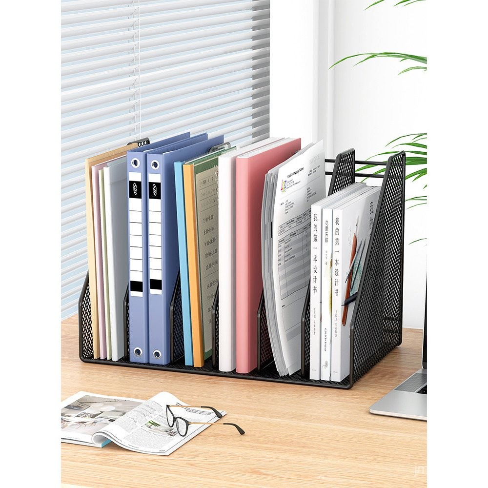 A3A4Desktop File Rack Metal File Frame Office Storage Rack Iron Multi ...