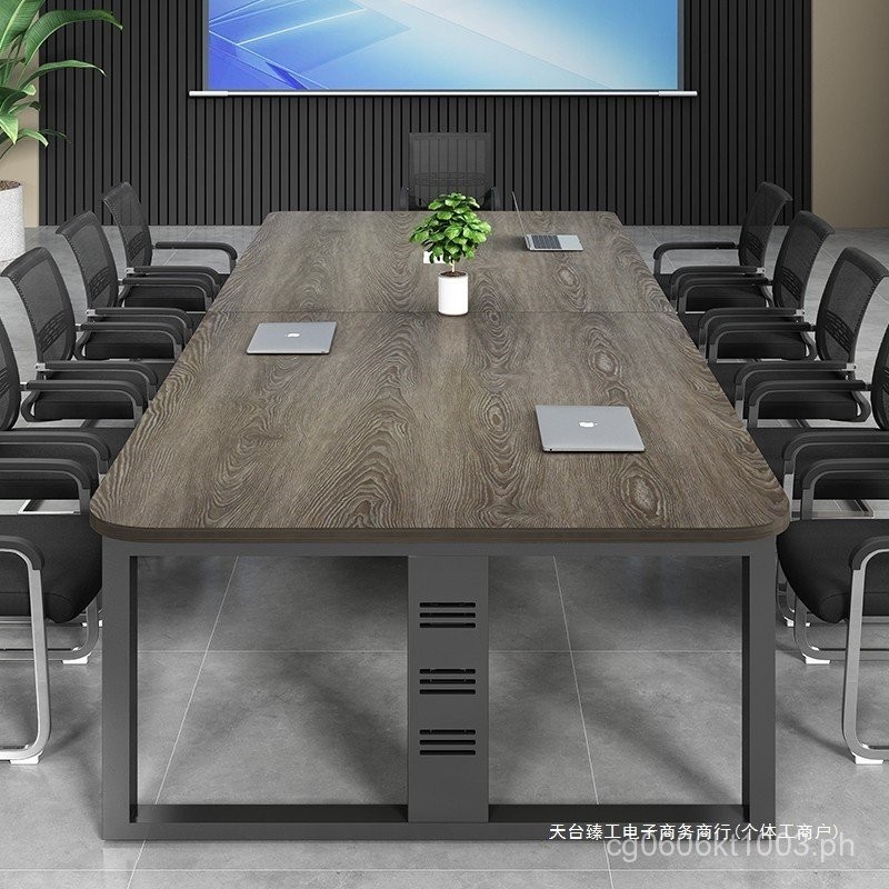 Conference Table Long Table Simple Modern Small Meeting Room ...